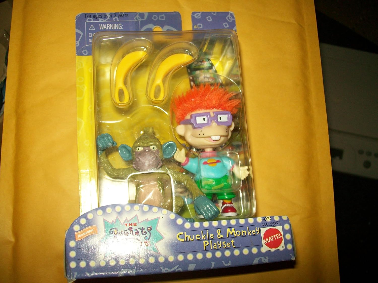 Amazon.com: The Rugrats Movie Chuckie & Monkey Playset : Toys & Games
