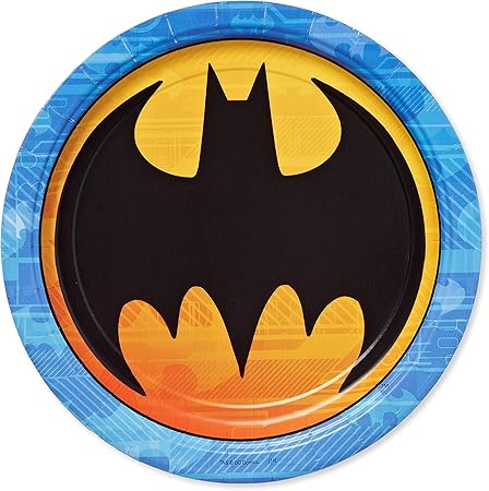Amazon.com: American Greetings Batman Party Supplies, Paper Dinner ...