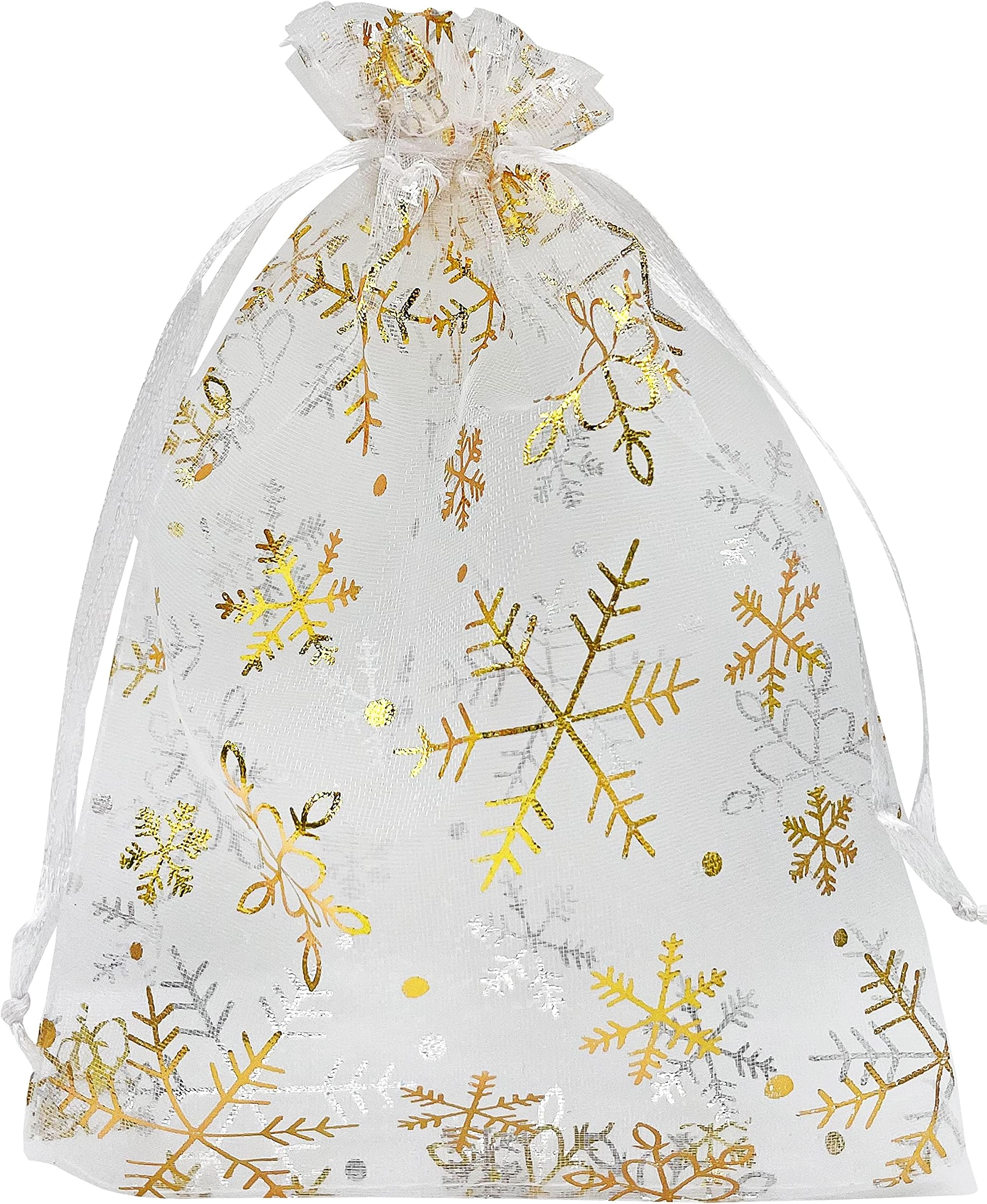 Amazon.com: 100Pcs/Pack Snowflake Jewelry Packing Drawable Christmas ...