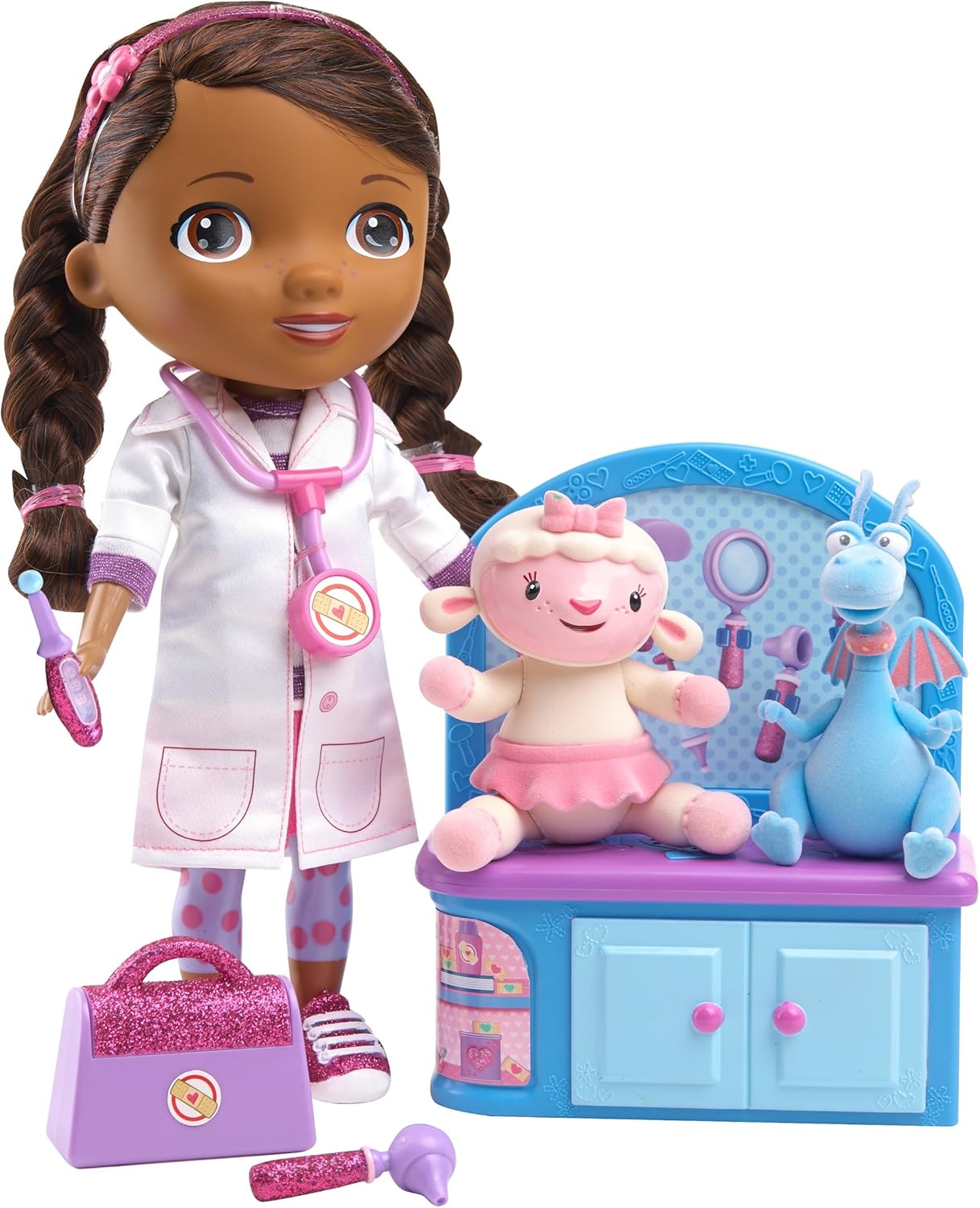 Amazon.com: Just Play Doc McStuffins Magic Talkin' Doc and Friends ...