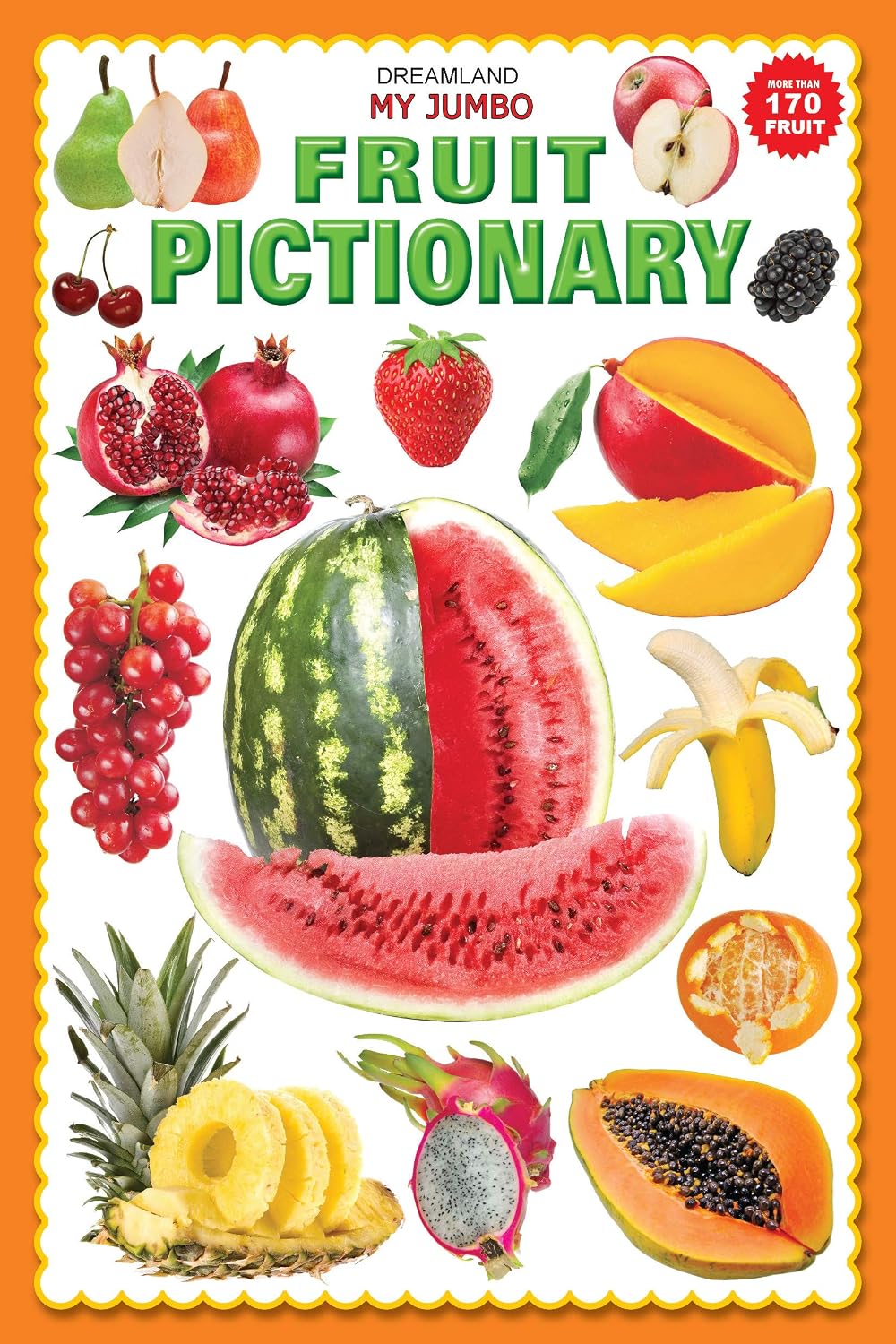 Buy My Jumbo Fruit Pictionary | A3 Size Picture Book for Children ...