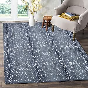 Amazon.com: Restoration and Renovation Antelope Cheetah Blue Animal ...
