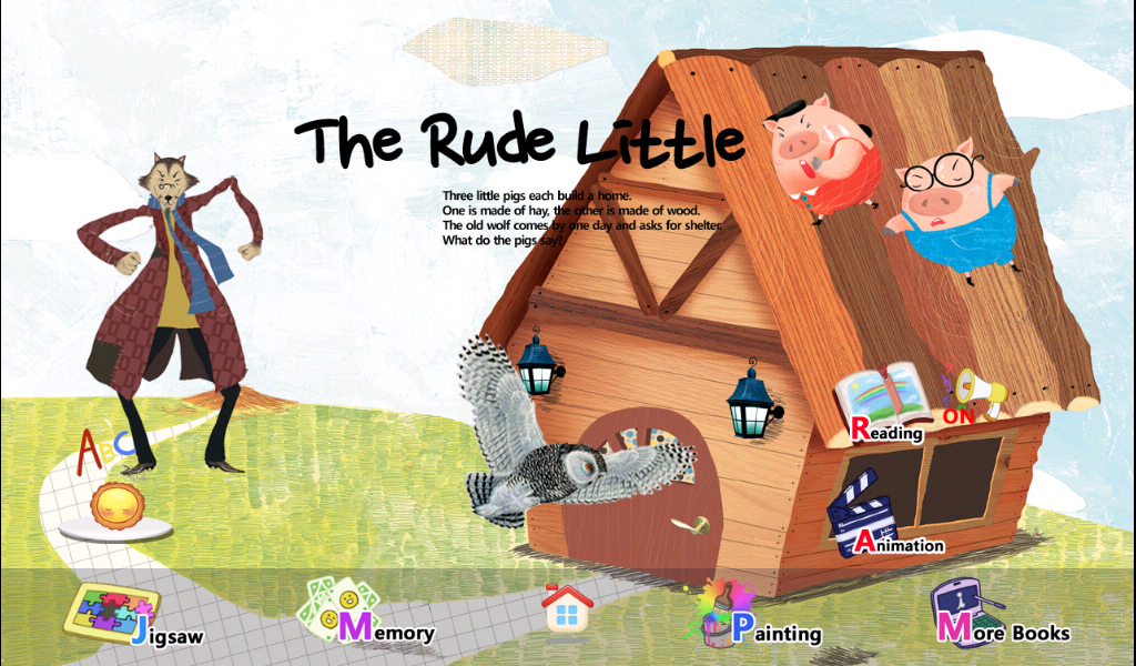 The Rude Little Pigs - App on Amazon Appstore