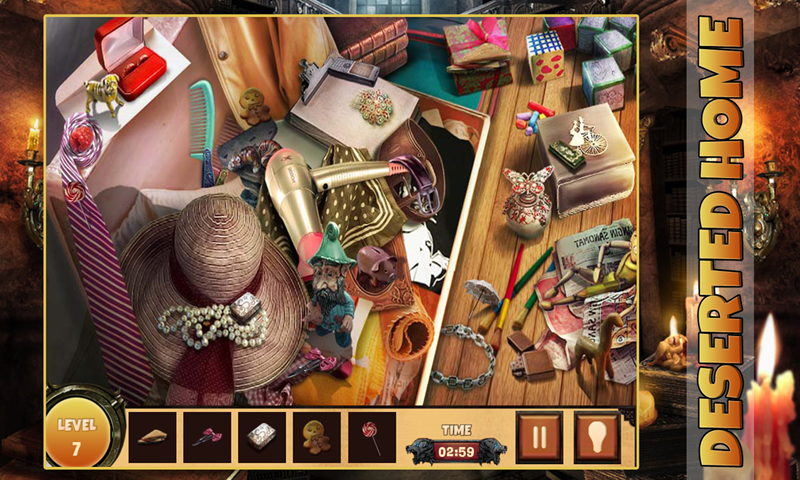 Crime scenes in Deserted Home Hidden Object games free - App on the Amazon Appstore