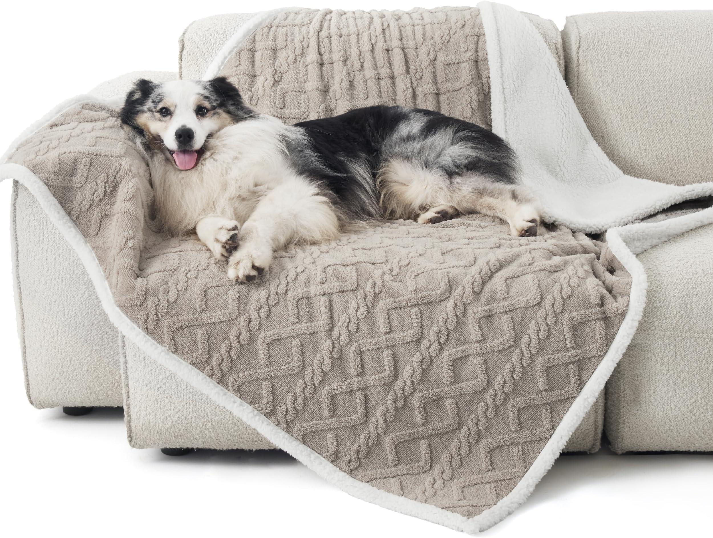 Amazon.com : Bedsure Waterproof Dog Blankets for Large Dogs - Pet ...