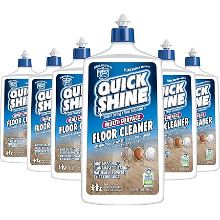 Amazon.com: Quick Shine Hardwood Floor Cleaner 64oz, 4Pk | Naturally ...