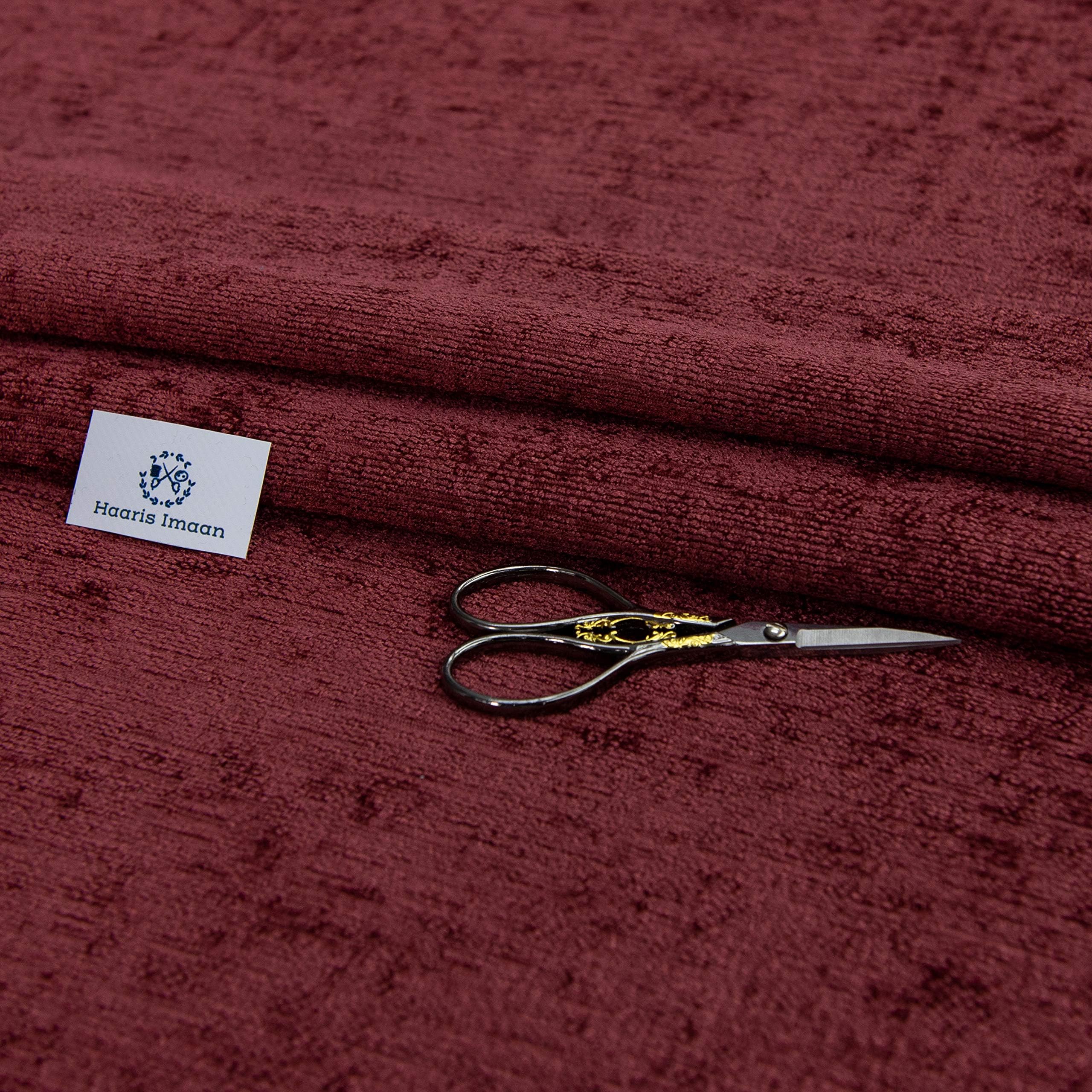 Faux Suede Suedette Fabric Material 170g - Brown, 1Mtr 150cm x 100cm ...