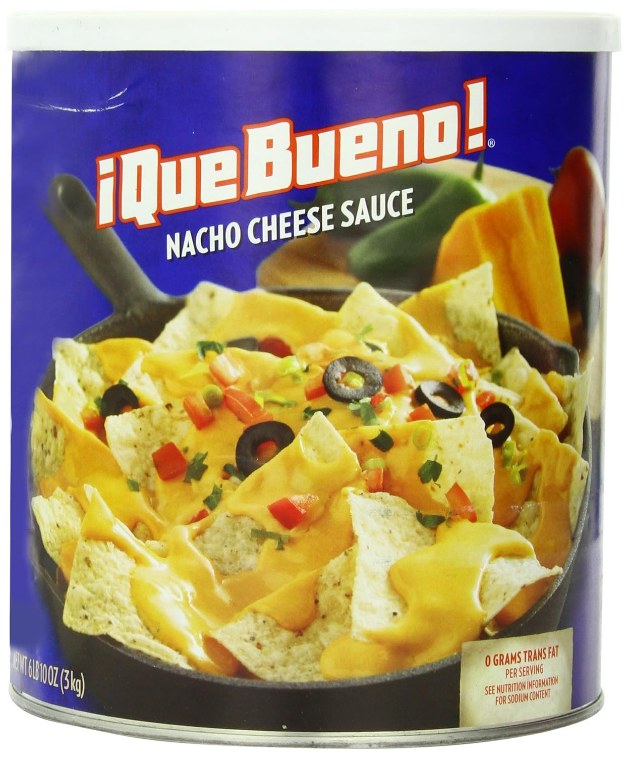 Amazon.com : Ortega Que Bueno Nacho Cheese Sauce, 6 lb. 10 oz ...