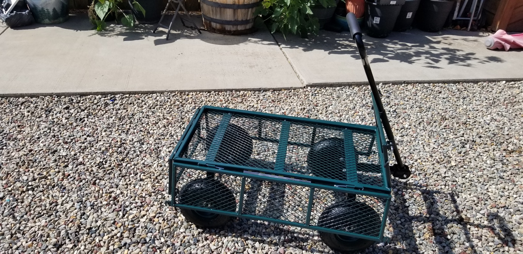 $23/mo - Finance Juggernaut Carts - GW3418-GR Steel Utility Garden ...