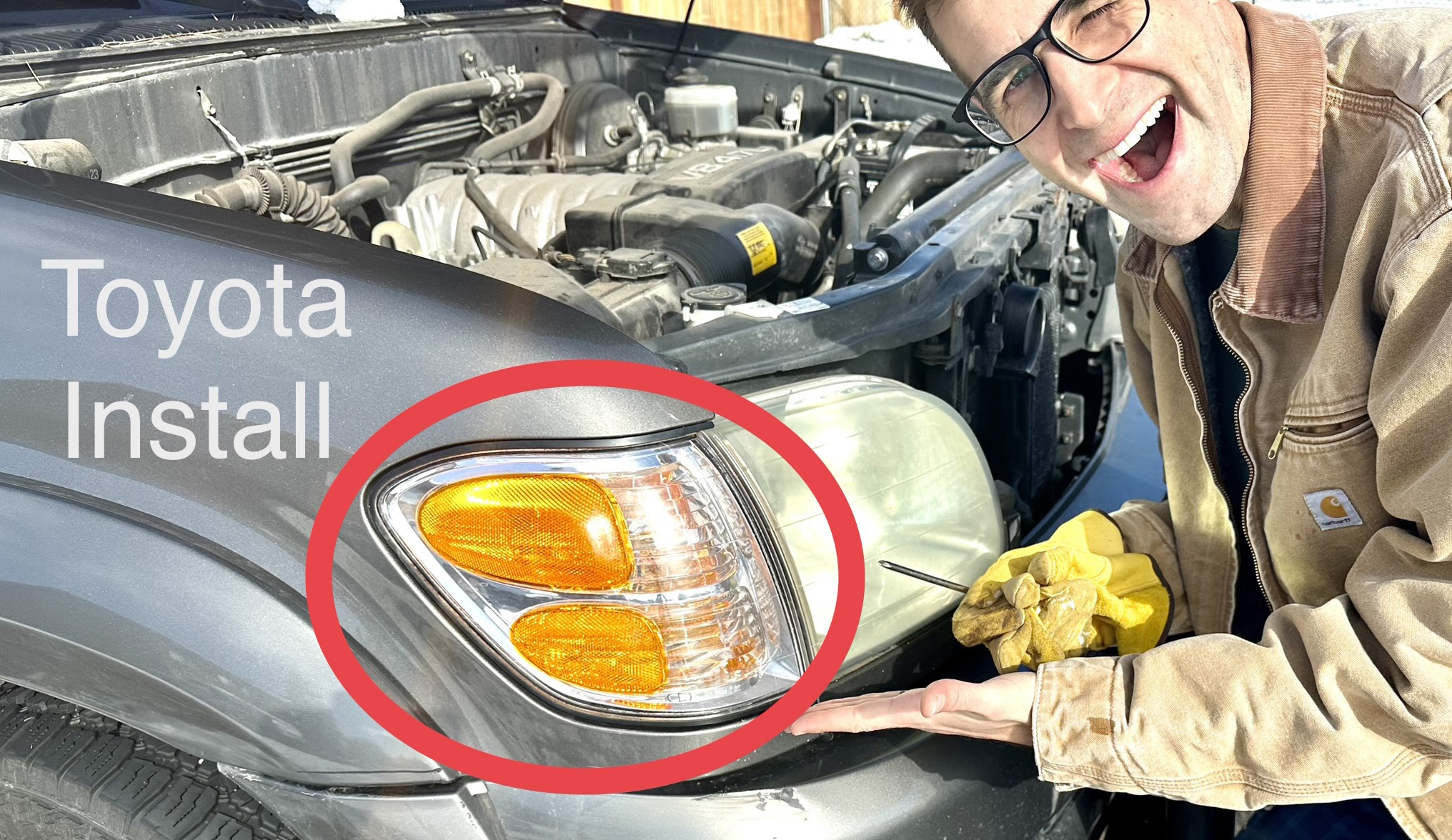 Watch How to install Toyota parking, turn signal, running lights on ...