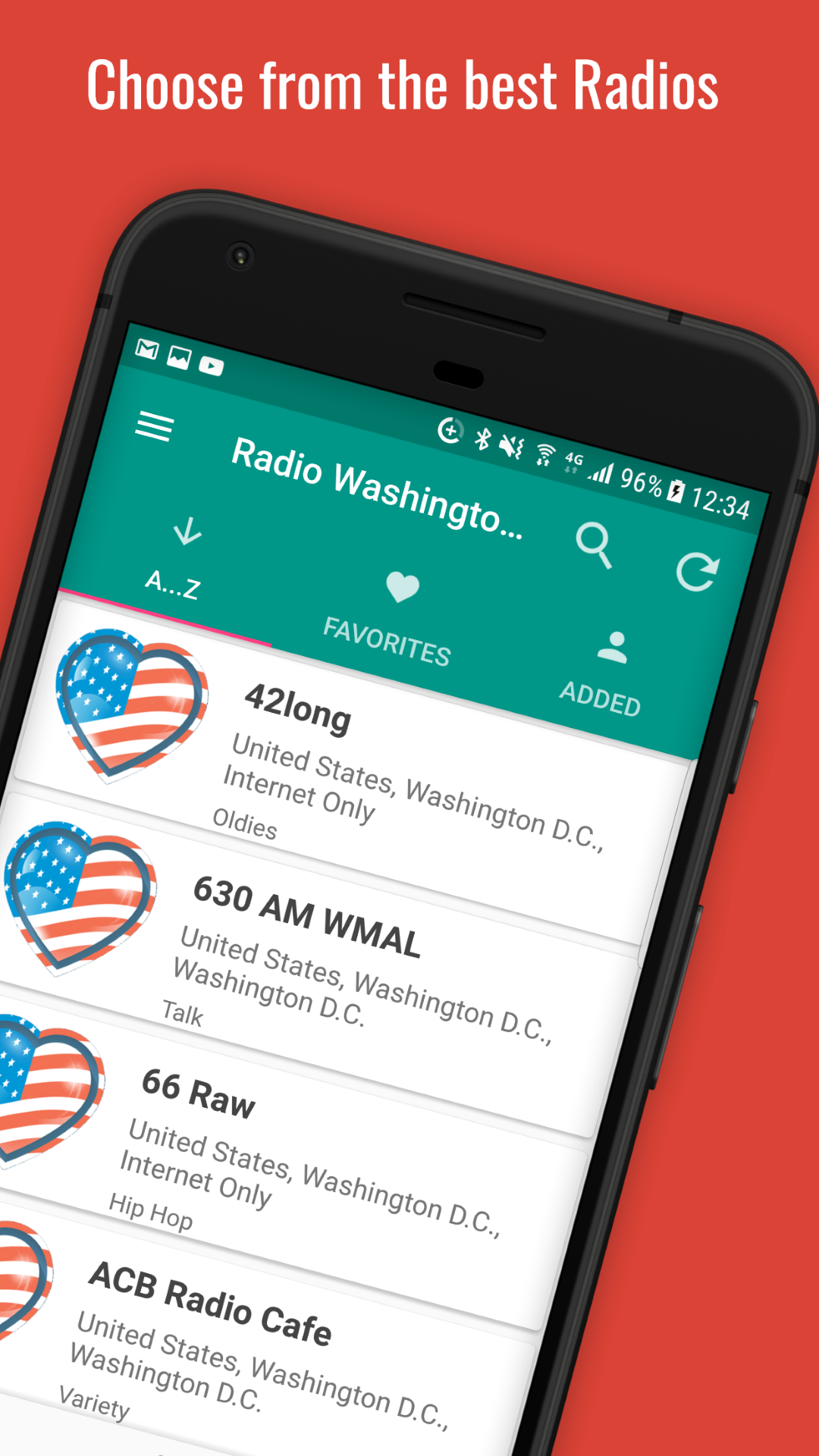 Washington DC Radio - App on Amazon Appstore