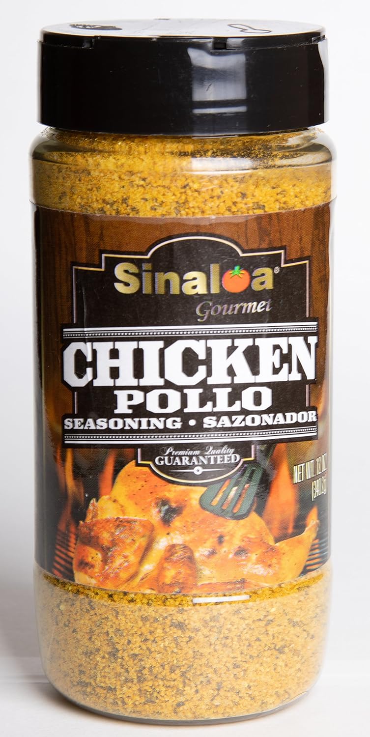 Amazon.com : Salsa Sinaloa Chicken Seasoning (Sazonador de Pollo) 12 oz ...