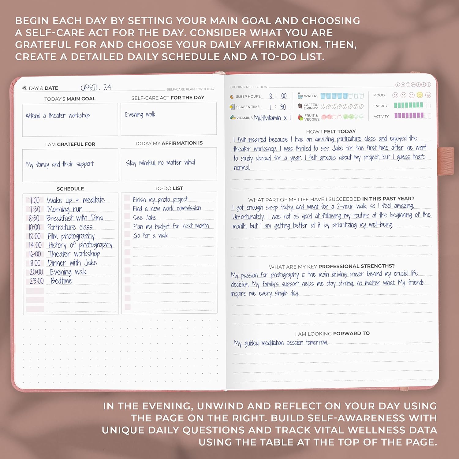 Clever Fox Self-Care Journal – Wellness & Daily Reflection Notebook ...