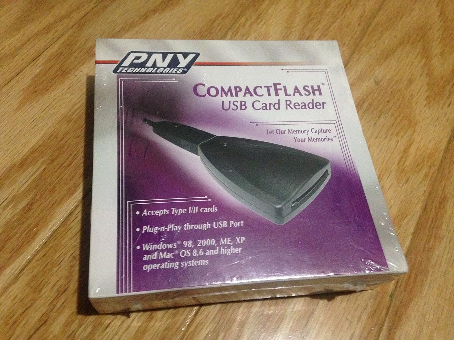 Amazon.com: PNY Single Slot USB CompactFlash Flash Memory Card Reader ...