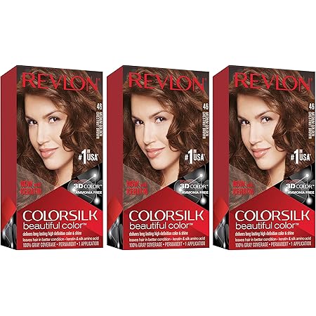 Amazon.com : Revlon Total Color Permanent Hair Color, Clean and Vegan ...