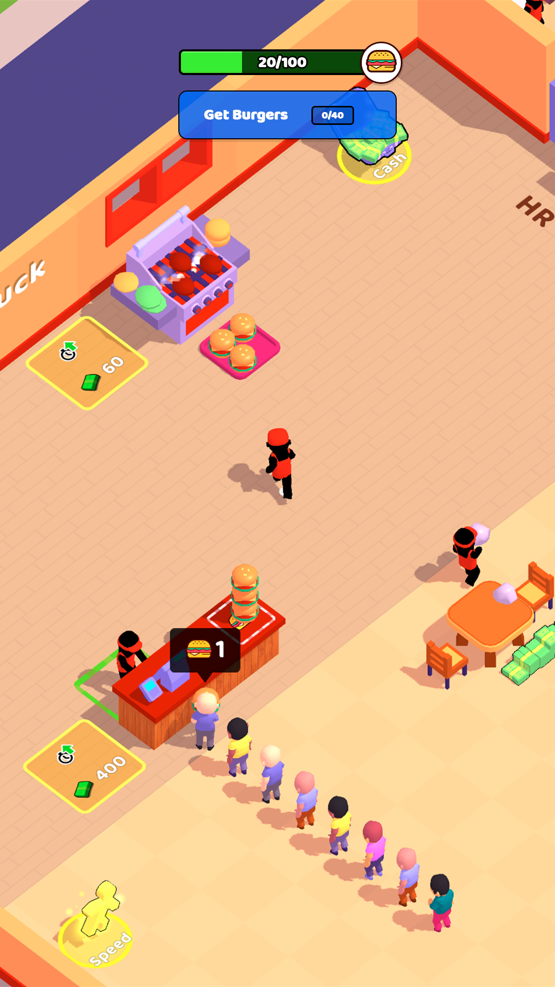 Burger Inc: Tycoon cooking games. Manager simulator - App on the Amazon ...