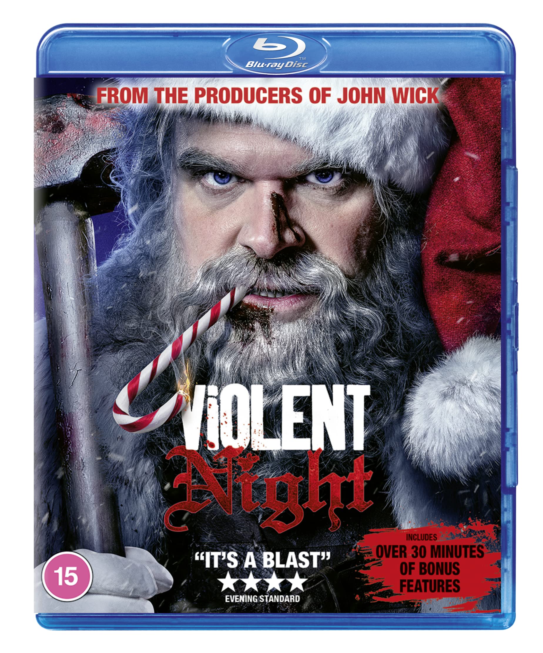 Violent Night [Blu-ray] [2022] [2023] [Region Free]: Amazon.de: DVD ...