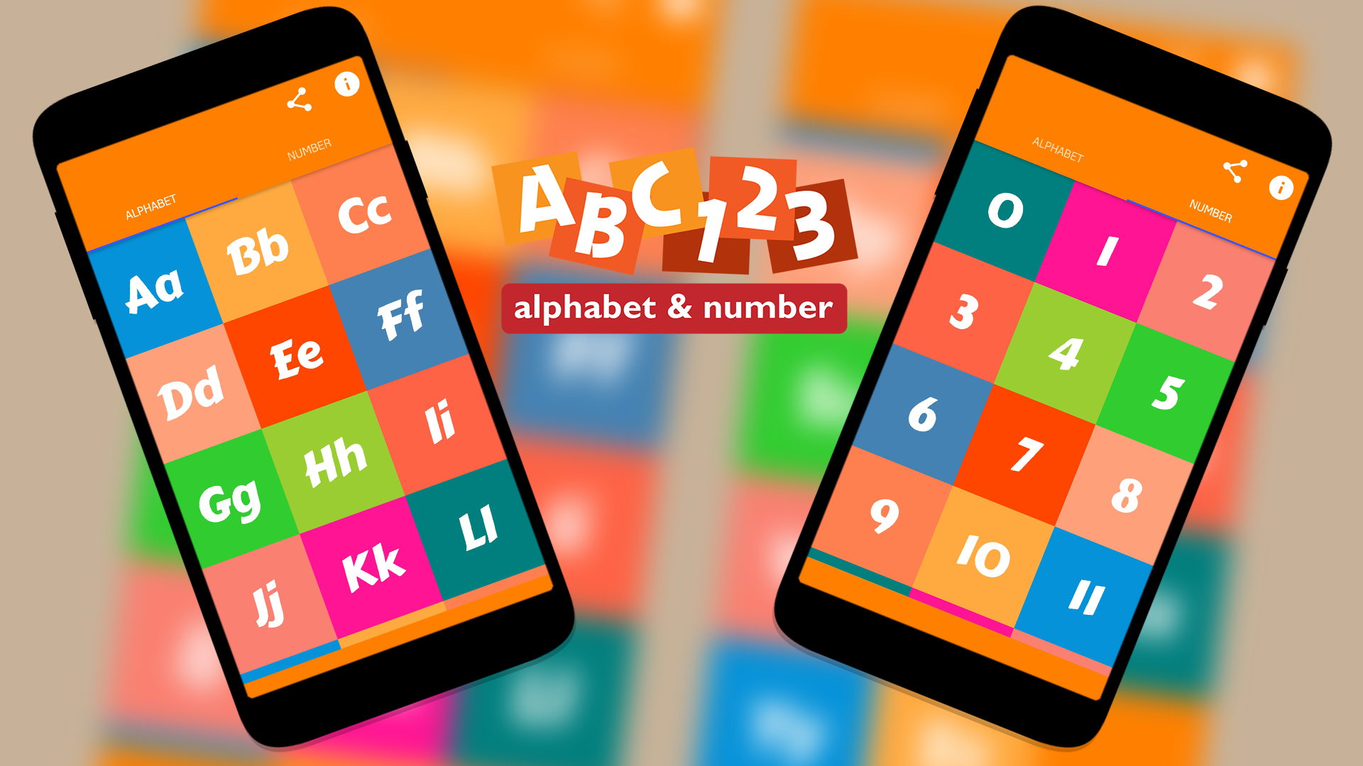 Alphabet & Numbers:Amazon.in:Appstore for Android