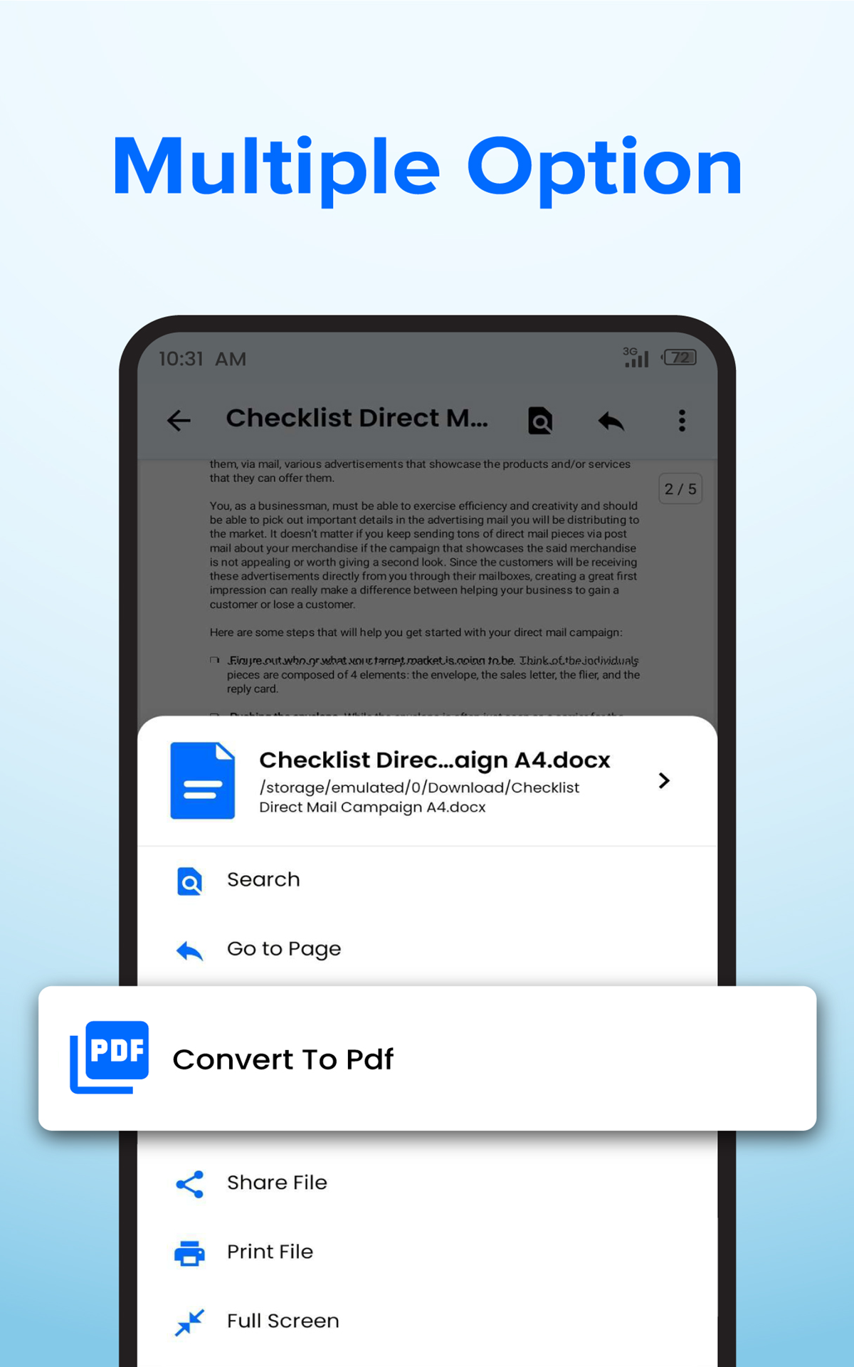 Doc Reader – Docx Viewer - App on Amazon Appstore