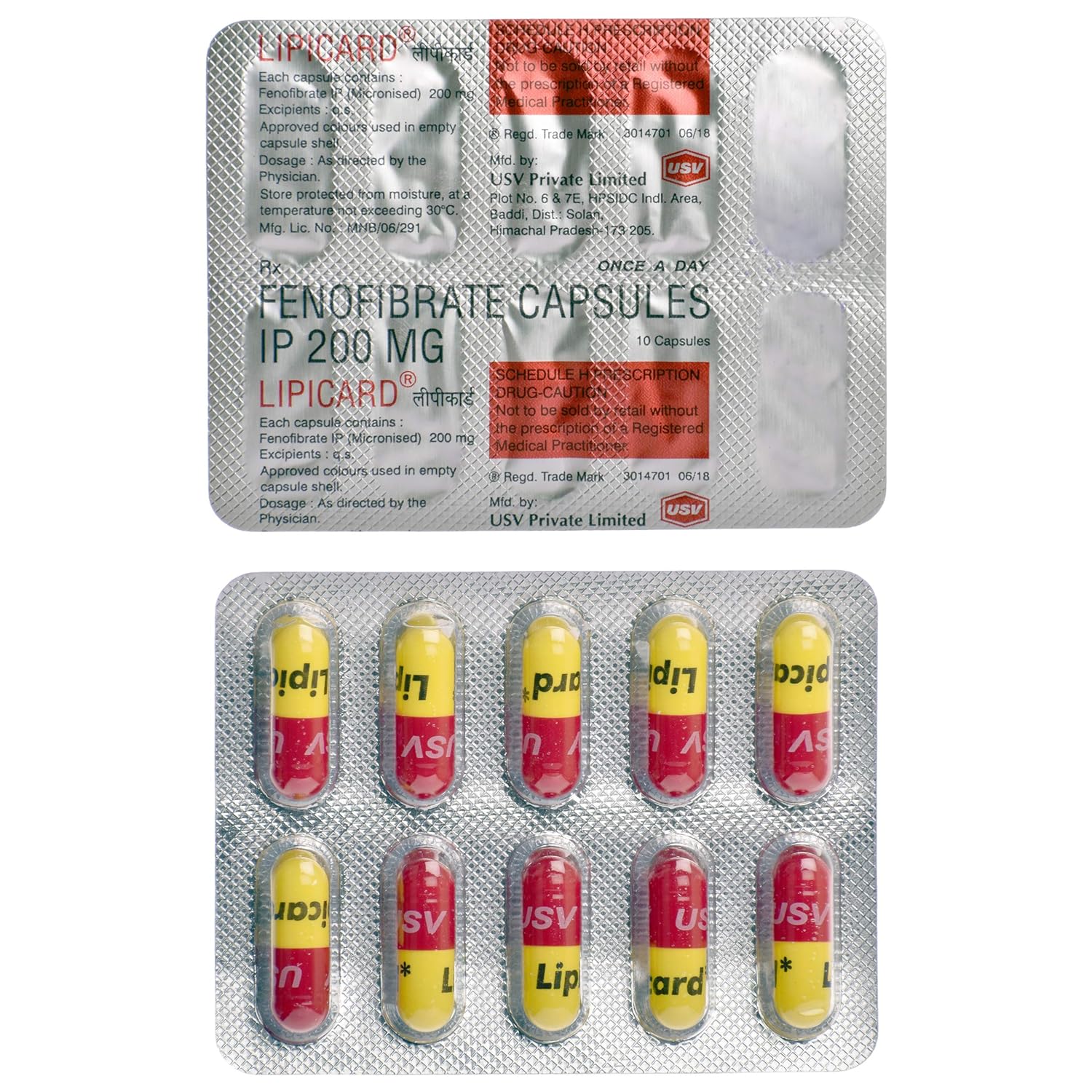 Lipicard - Strip of 10 Capsules : Amazon.in: Health & Personal Care