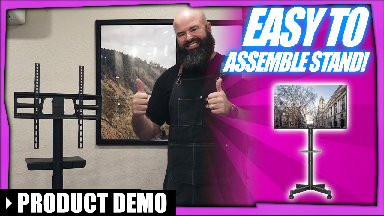 Watch Rolling monitor stand that works! on Amazon Live