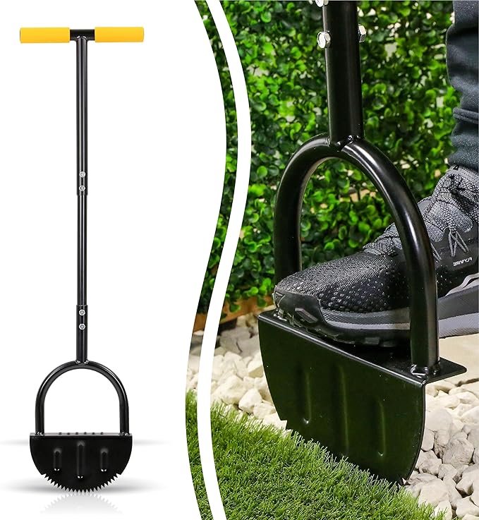 Taylor & Brown Lawn Edging Tool for Garden Borders, Step Lawn Edger ...