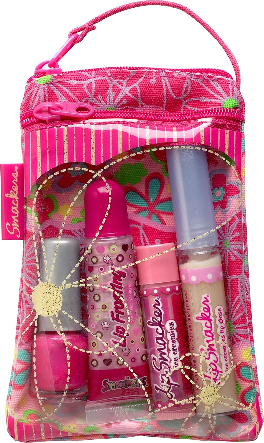Lip Smacker Lip Set with Sweet Treat Bag : Amazon.co.uk: Beauty