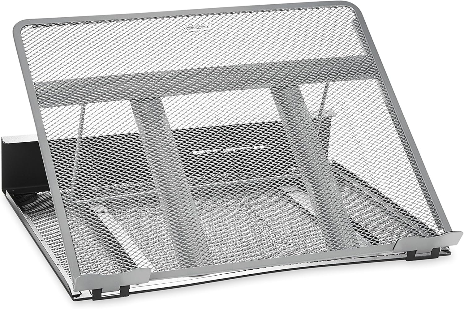 Rolodex Mesh Two Tone Laptop Stand - Black/Silver : Amazon.co.uk: Home ...