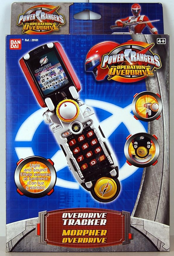 BANDAI Power Rangers Operation Overdrive Overdrive Morphers - Overdrive ...