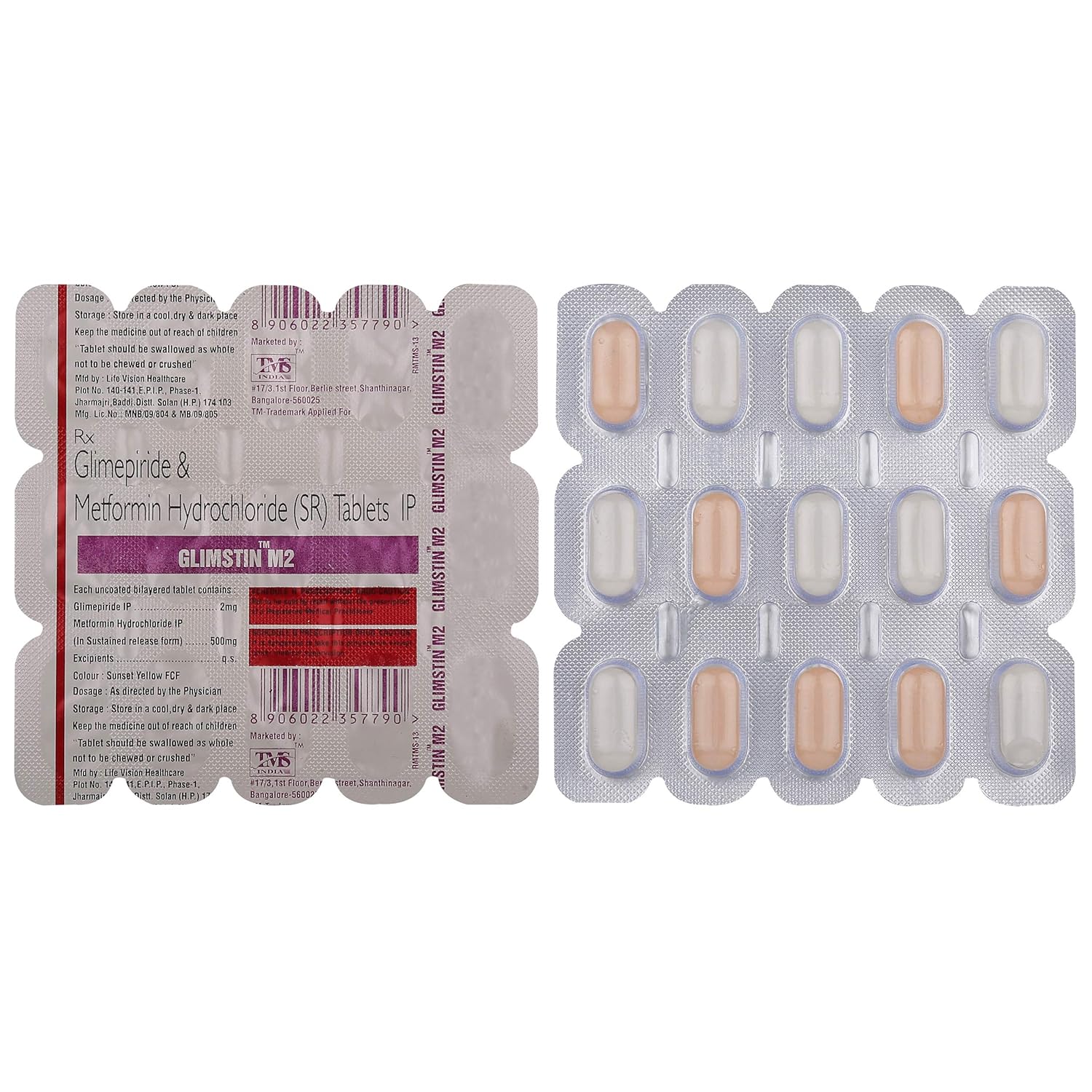 Glimstin M2 - Strip of 15 Tablets : Amazon.in: Health & Personal Care