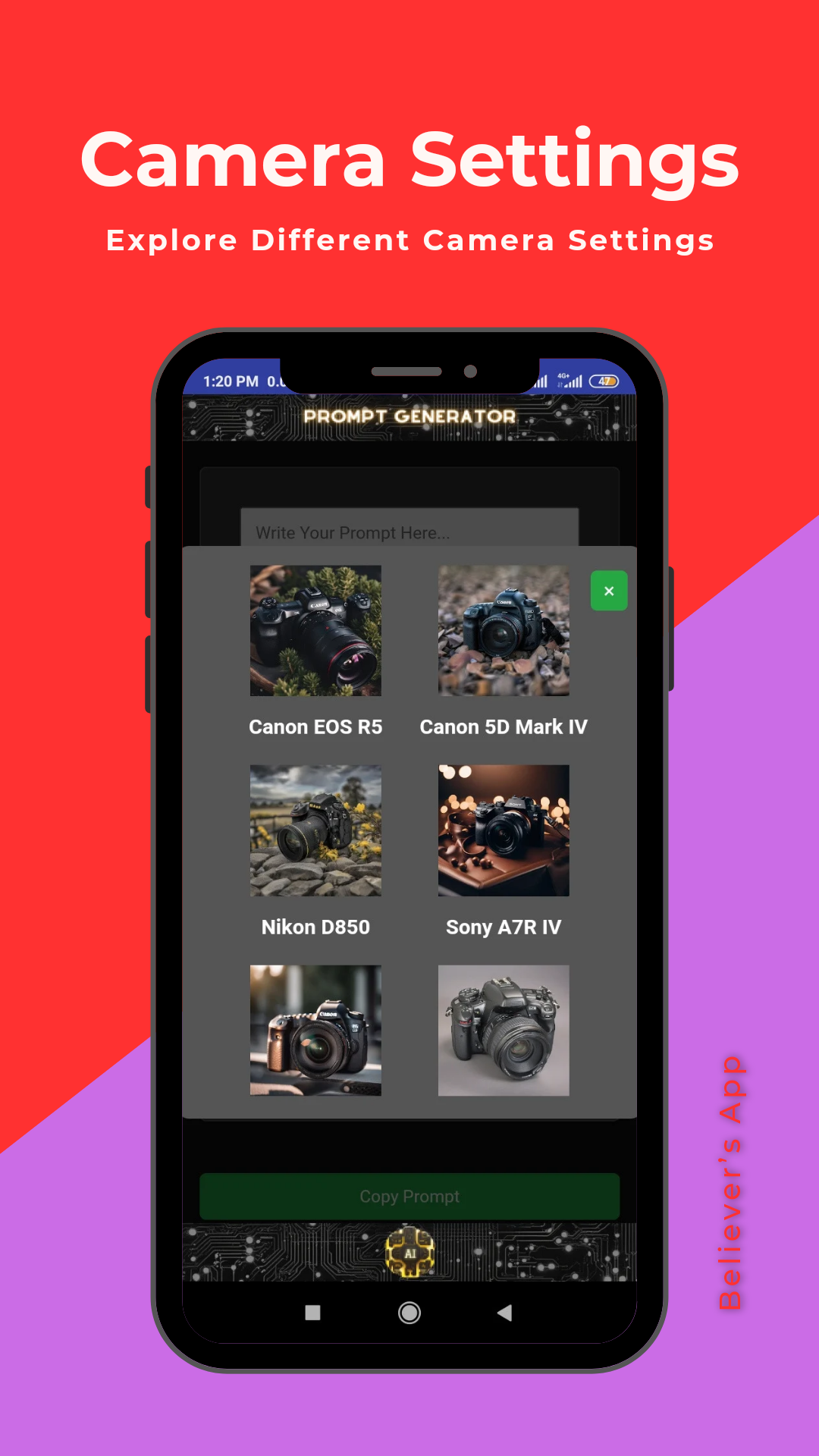 PromptGen AI Image Prompt Generator For Midjourney, Stable Diffusion - App on the Amazon Appstore