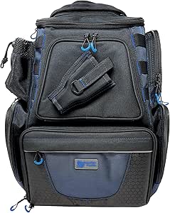 Amazon.com : Reaction Tackle Fishing Tackle Backpack with Trays ...