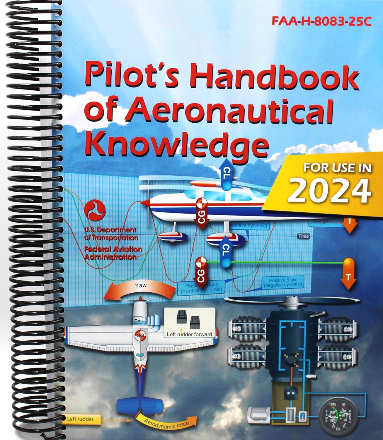 2023 Pilot’s Handbook of Aeronautical Knowledge FAA-H-8083-25C (Color ...