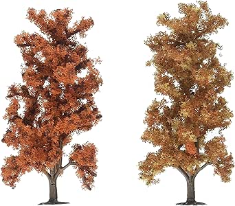 Amazon.com: Busch 6755 Fall Foliage Tree 150mm 2 HO Scenery Scale Model ...