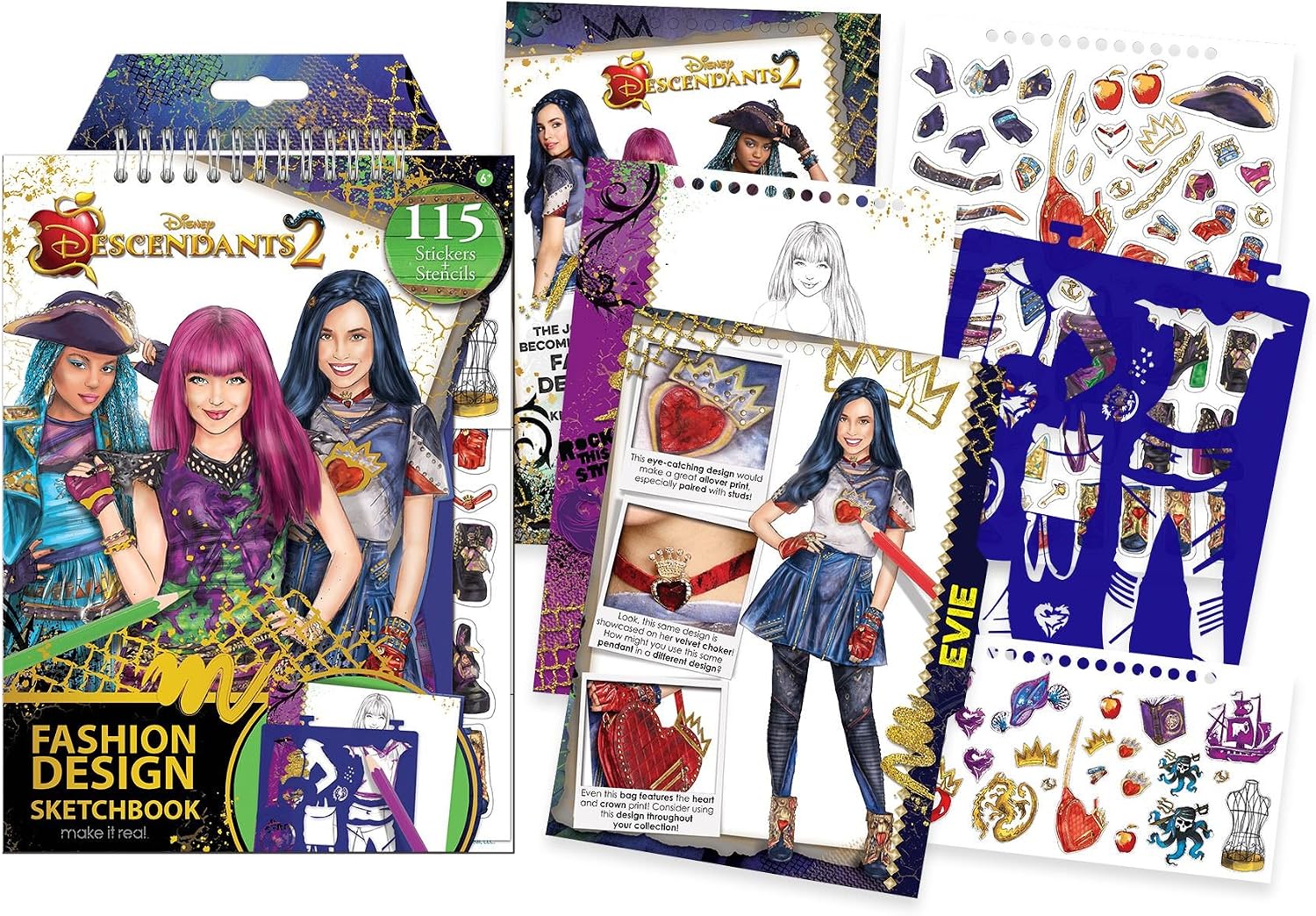 Amazon.com: Make It Real - Disney Descendants 2 Fashion Design ...