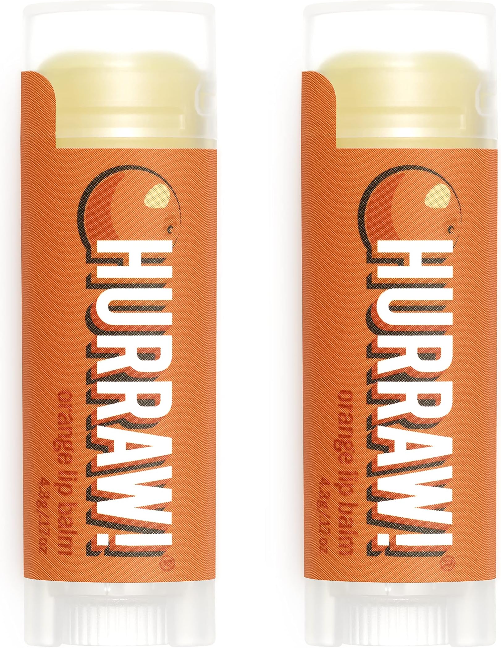 Amazon.com : Hurraw! Orange Lip Balm, 2 Pack: Organic, Certified Vegan ...