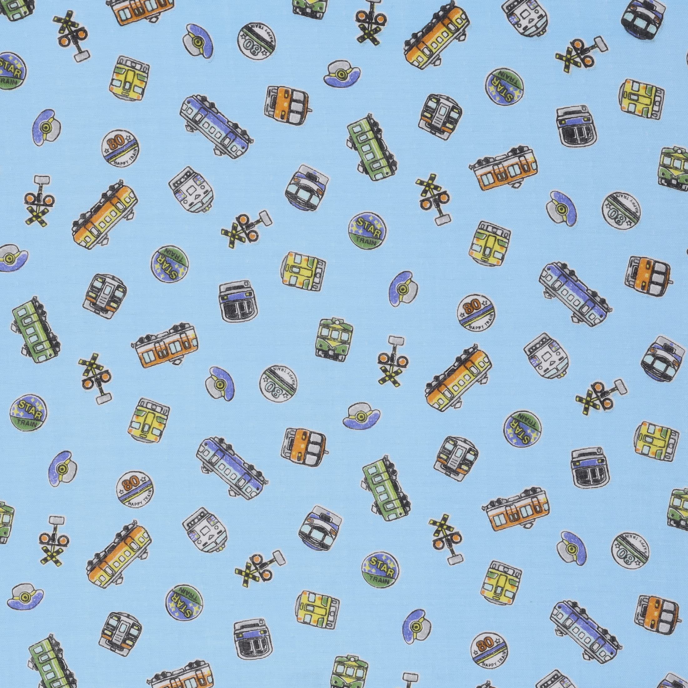 Amazon.com: Mook Fabrics Double Gauze Cosmo AP05905, Blue/Multi Cut by ...