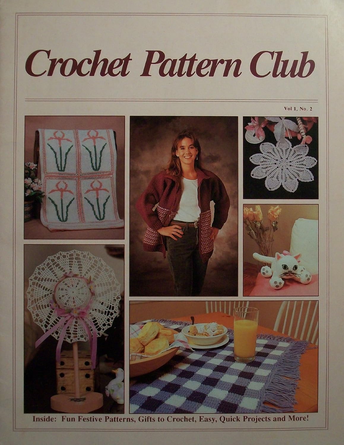 Crochet Pattern Club Vol 1 No 2 Stitching Craft Book: Amazon.com: Books