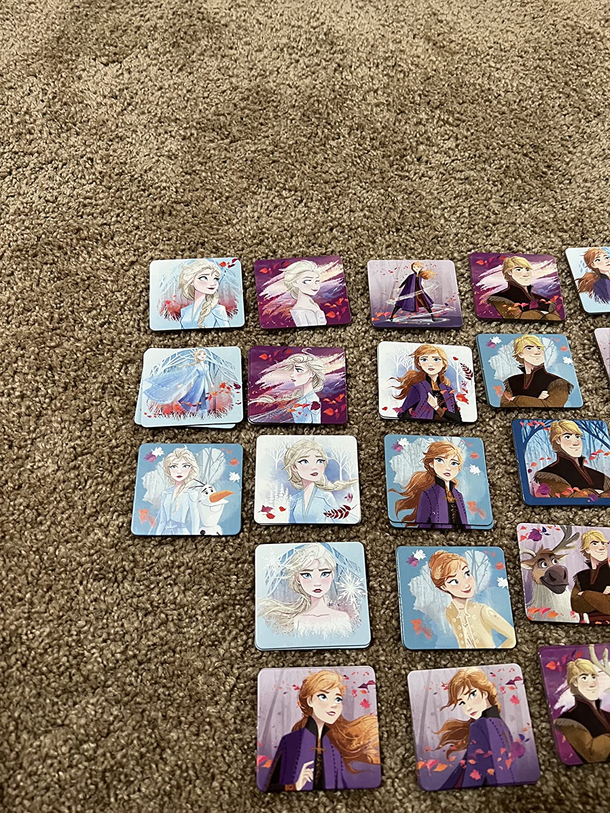 Amazon.com: Disney Frozen Memory Match Game Styles Will Vary : Toys & Games