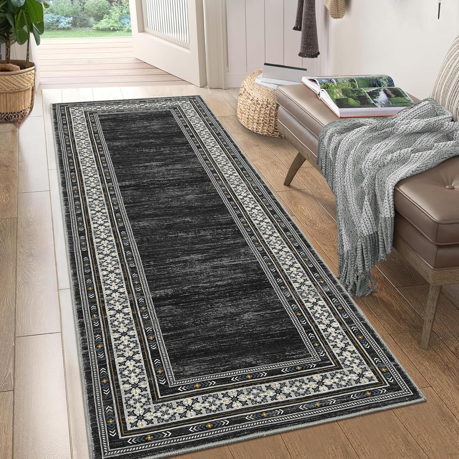 Amazon.com: Garvee Runner Rug 2x6 Hallway Runner Washable Non Slip ...