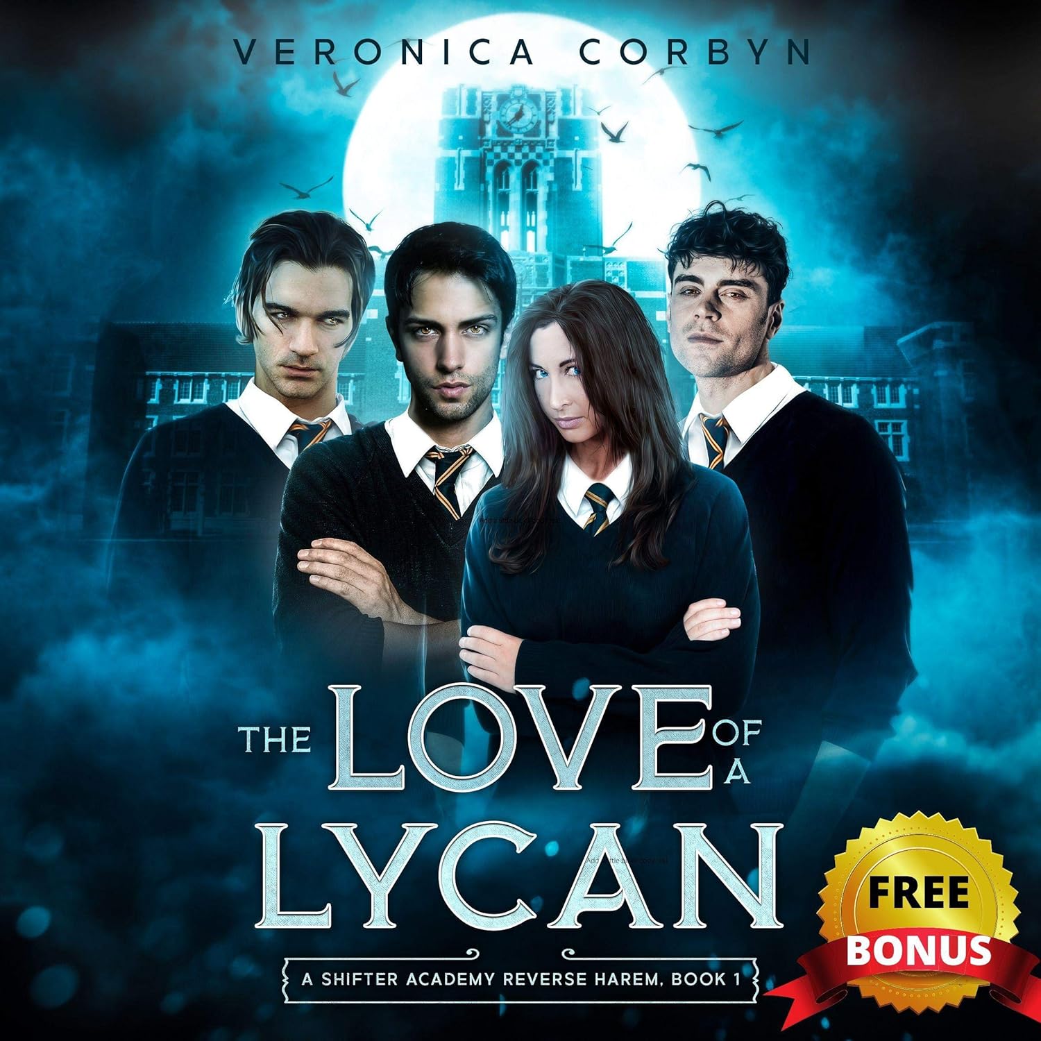 Amazon.com: The Love of a Lycan: Shifter Academy Reverse Harem, Book 1 ...