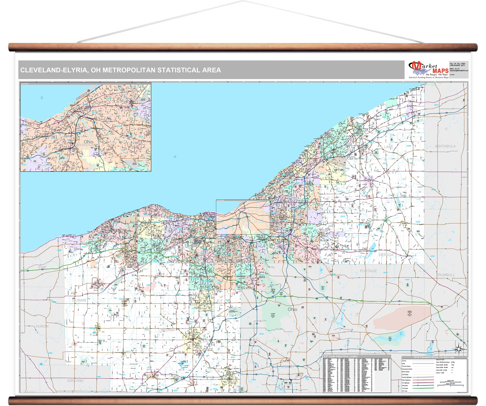 Cleveland Area Code Map WKRC New Area Code