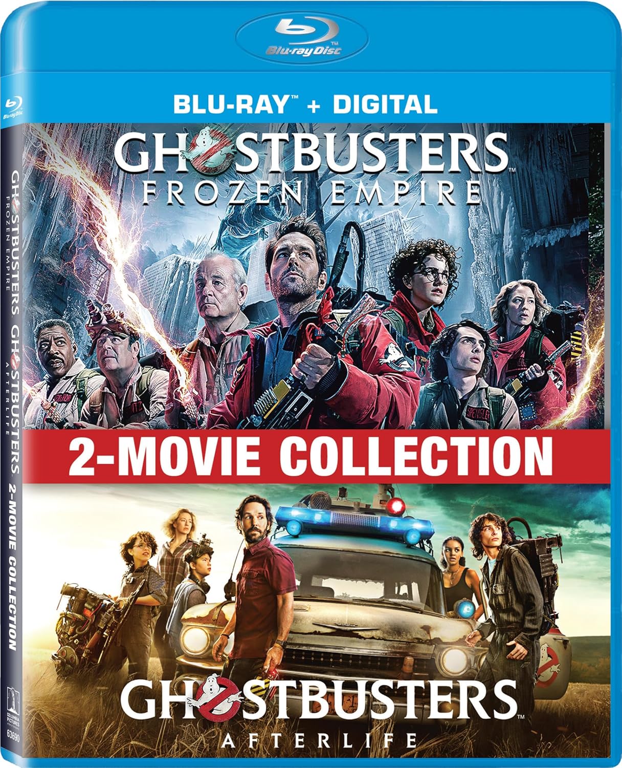 Ghostbusters: Afterlife / Ghostbusters: Frozen Empire - Set - Blu-ray ...