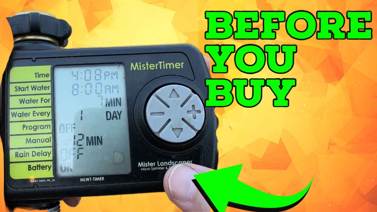 Watch How This Mister Landscaper MISTER TIMER Works on Amazon Live