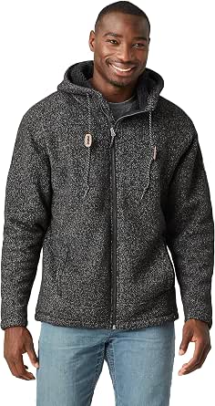 Free Country Men's Osprey Mountain Fleece Jacket Black L at Amazon Men ...