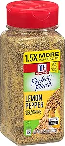 McCormick Perfect Pinch Lemon & Pepper Seasoning, 11.37 oz: Buy Online ...