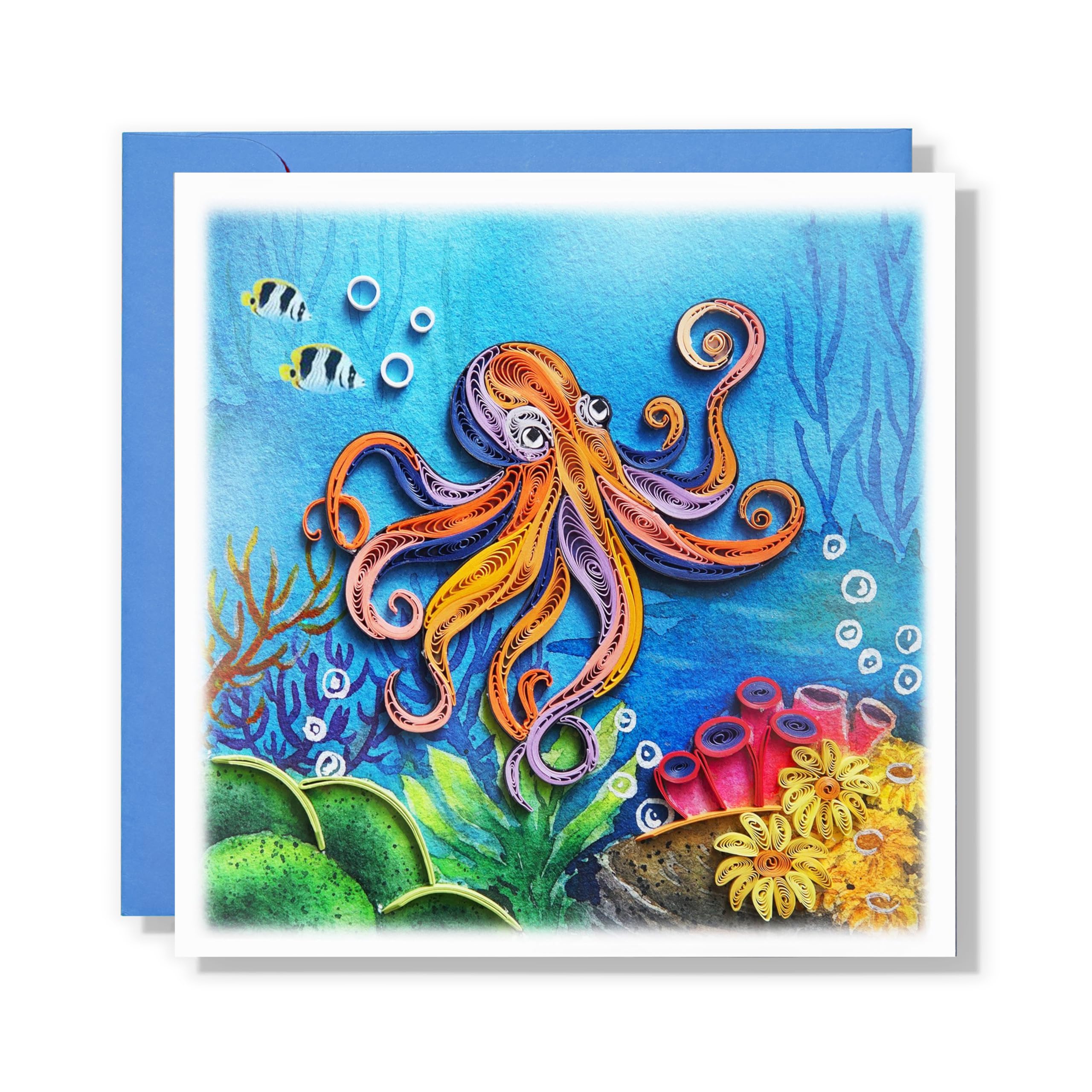 Amazon.com : TUMYBee Colorful Under The Sea Animal, Greeting Card ...