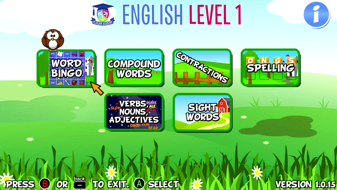 PlayJam Learning English Level 1 - App on the Amazon Appstore