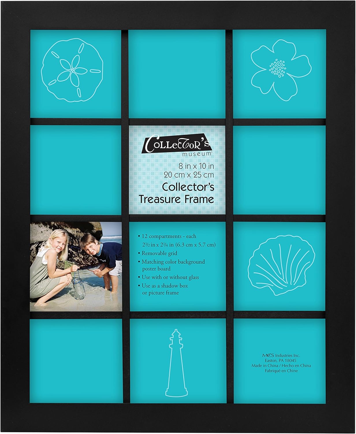Amazon.com - MCS 8x12 Inch Collectors Treasure Frame with 12 ...