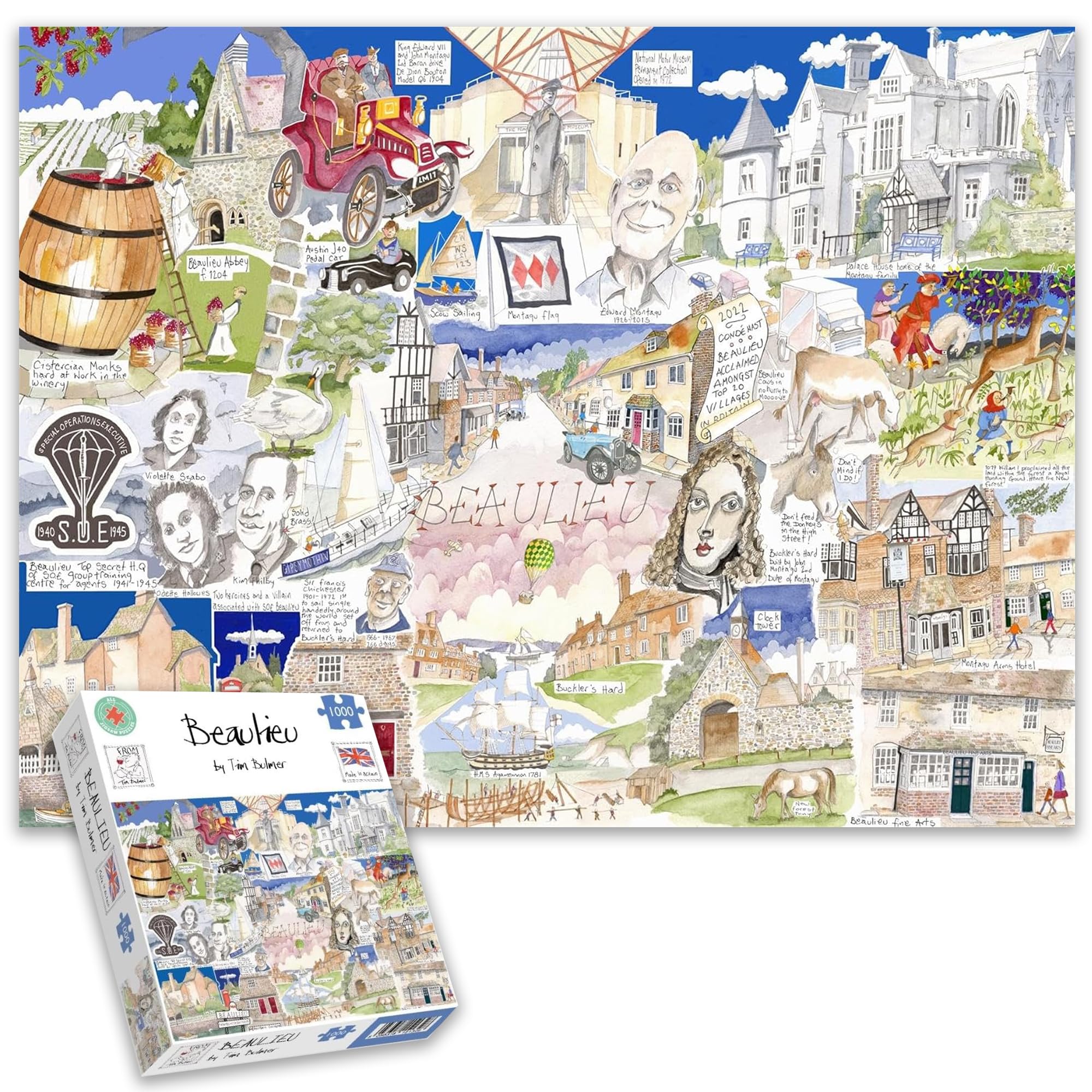 Completing The Puzzle Completed Jigsaw Puzzle Hi Res Stock Photography